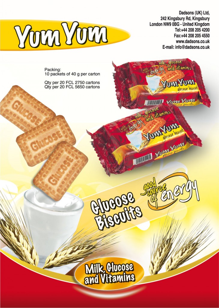 Yum Yum Glucose Biscuits